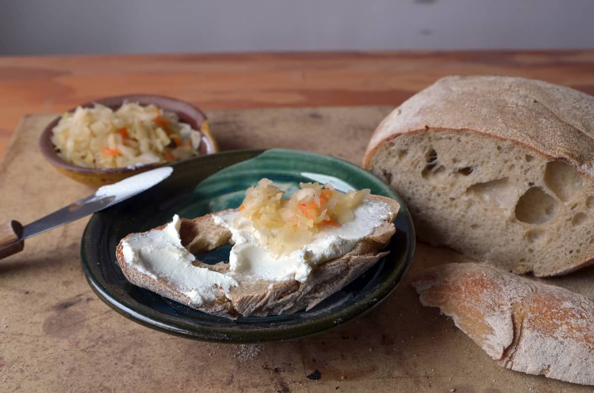 Basic Fermented Sauerkraut – inFerment